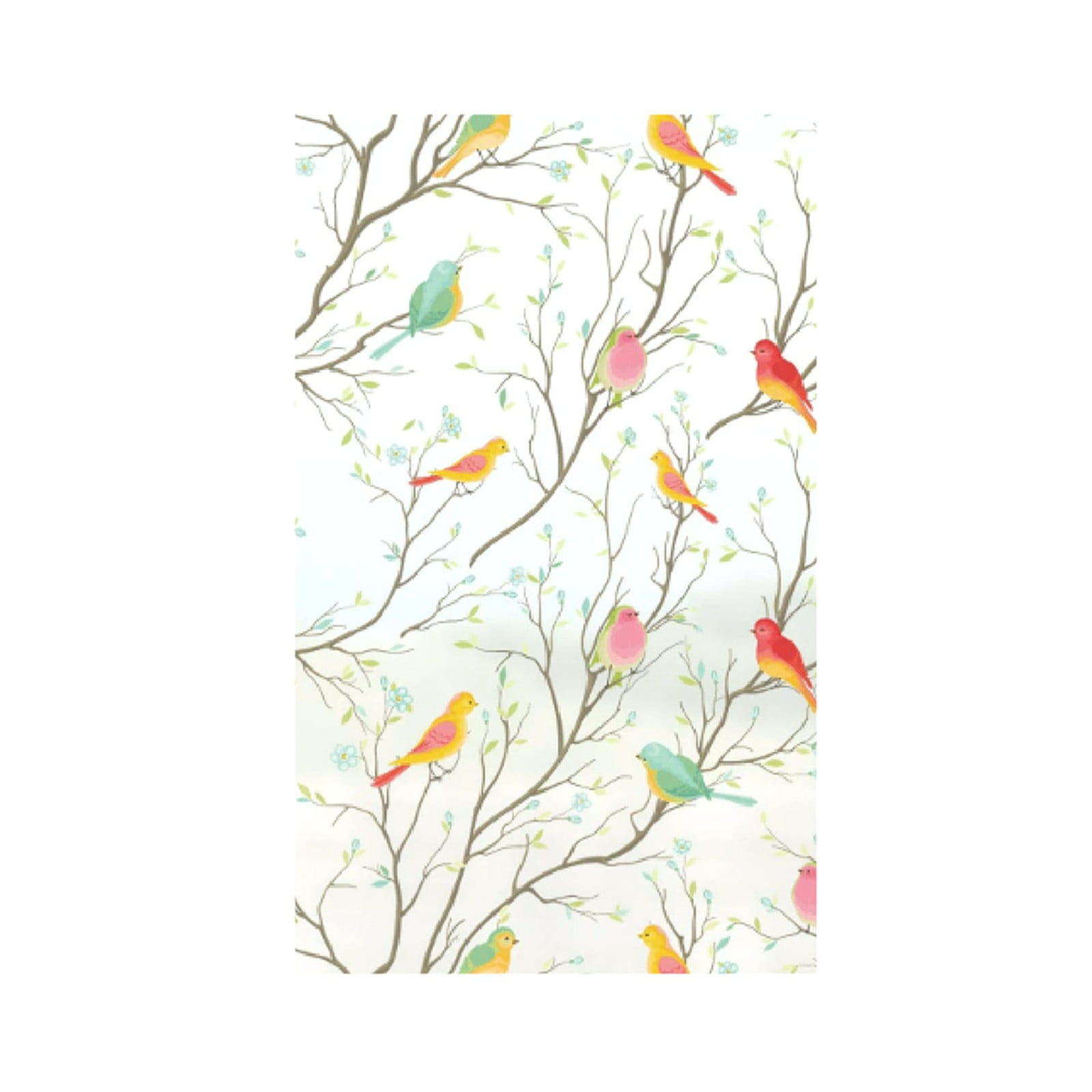 HONEDOSE Deals Removable Peel and Stick Tile Bird Film Bathroom Anti ...