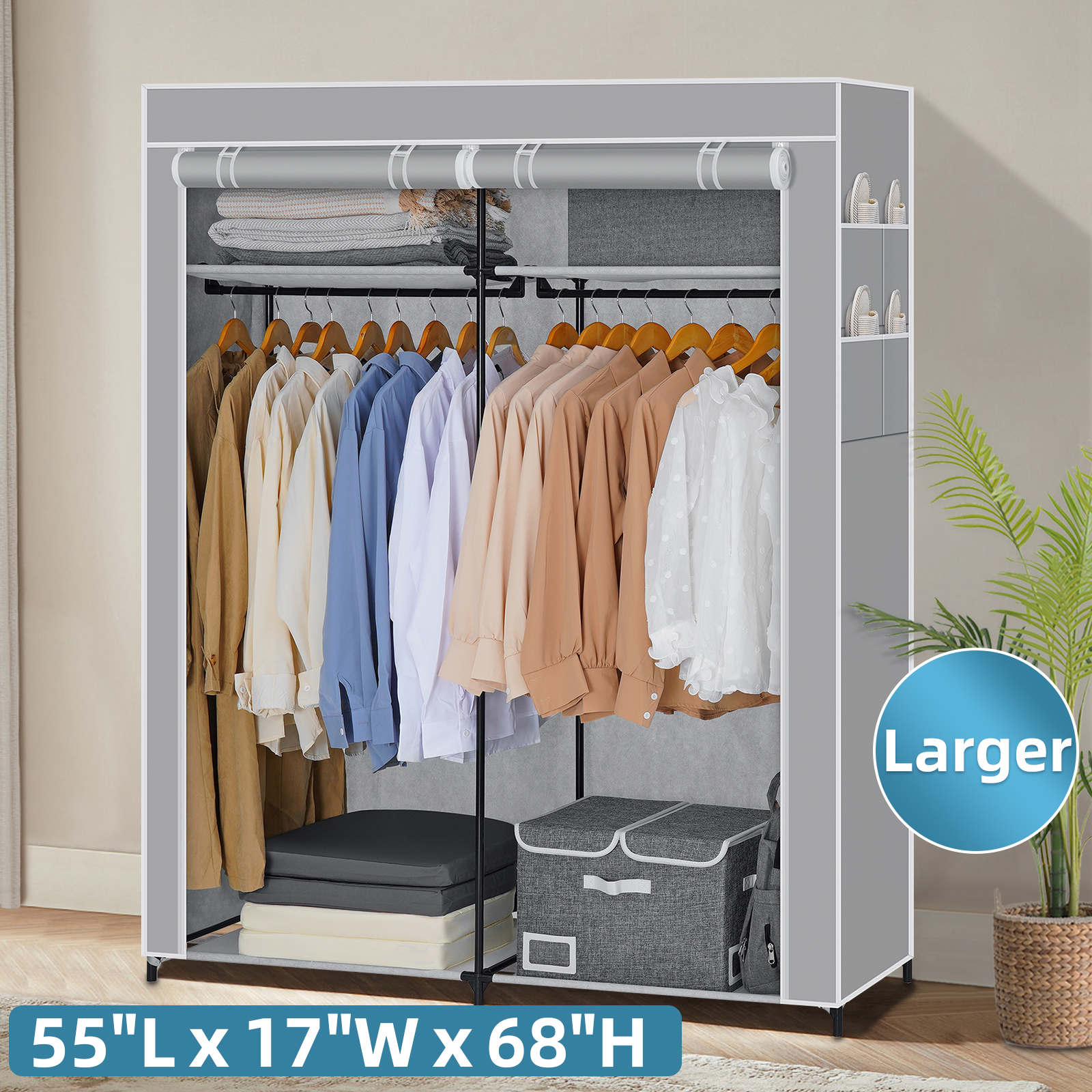Easy Track Closet Rs1436-Con 35" Cherry Shelves, 2 Count - Walmart.com