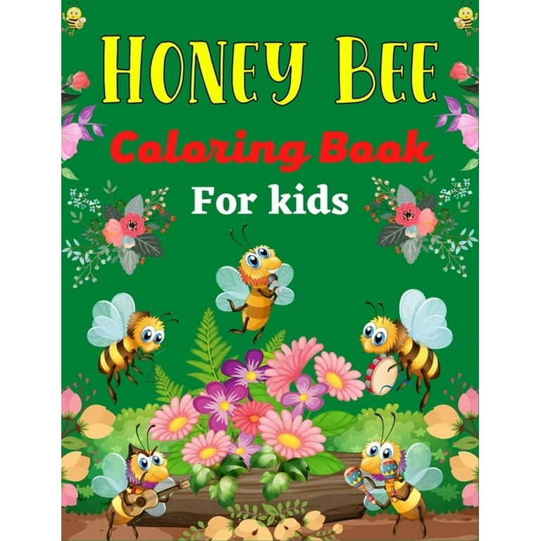 bee hive coloring book