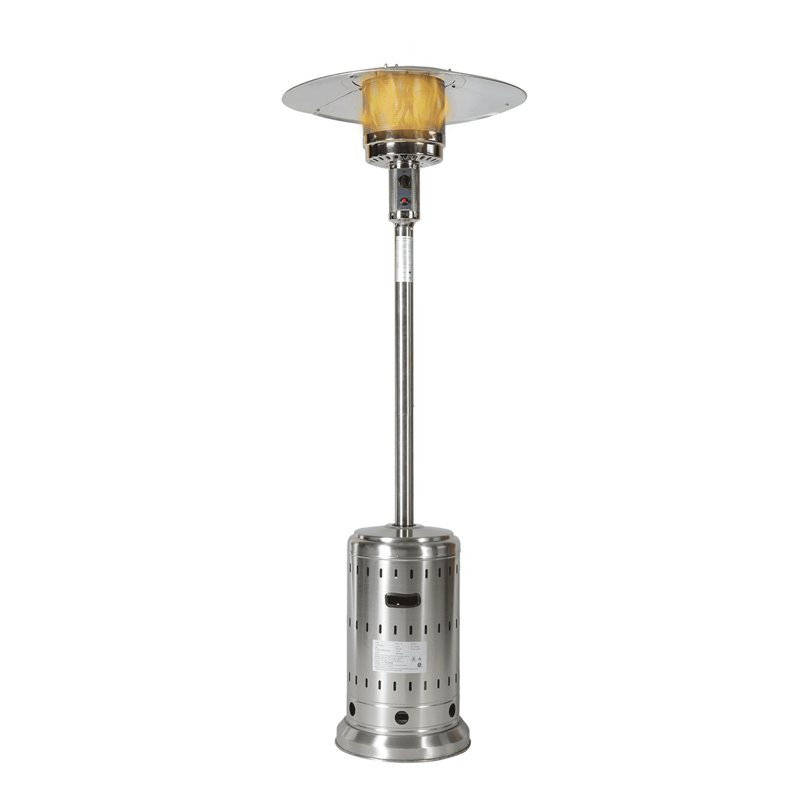 HONEY HOME 48,000 BTU Outdoor Propane Patio Heater, Heaters, Stainless ...