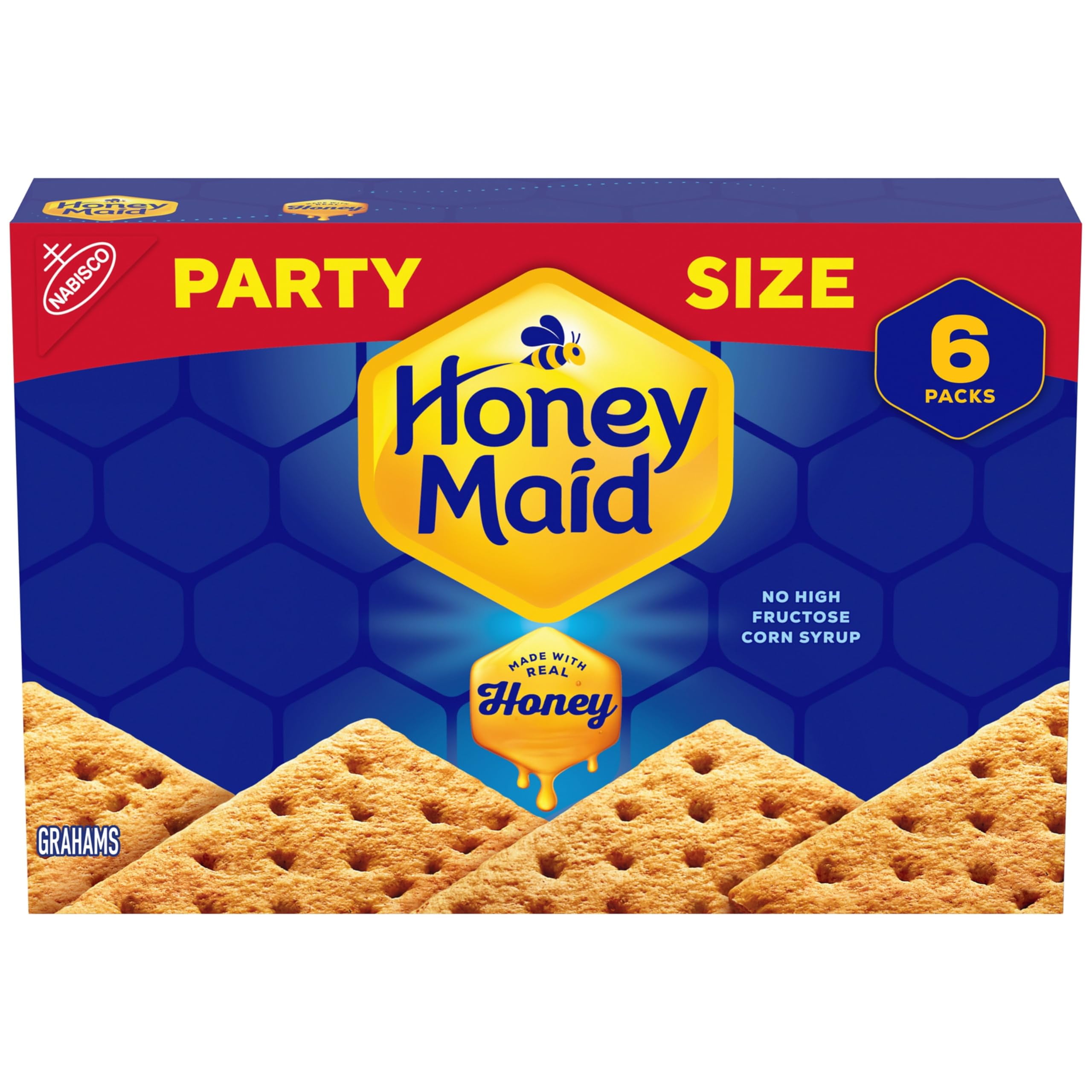 HONEY MAID Graham Crackers, BCF26 Lunch Snacks, Party Size, 28.8 oz ...