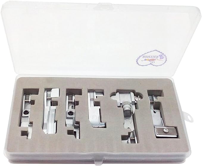 HONEYSEW Overlock Serger 6 Presser Feet Set for Singer 14CG754 14SH654 ...