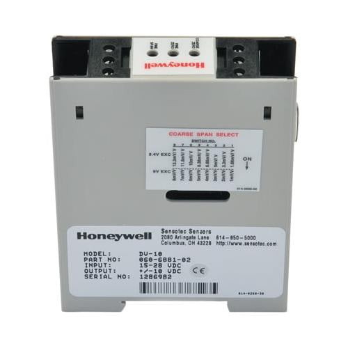 HONEYWELL 060-6881-02, Sensor Strain Gauge Amplifier Model DV-10, 10V OUT, Vs: 15-28V - Walmart.com