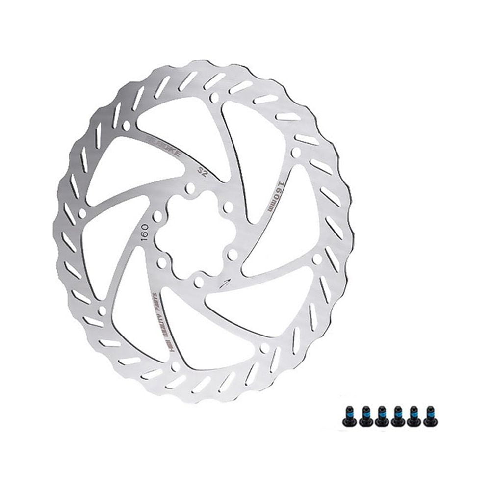 HONGDI 160mm 180mm 203mm Disc Brake For ROTOR Hydraulic 6-Bolt For ...