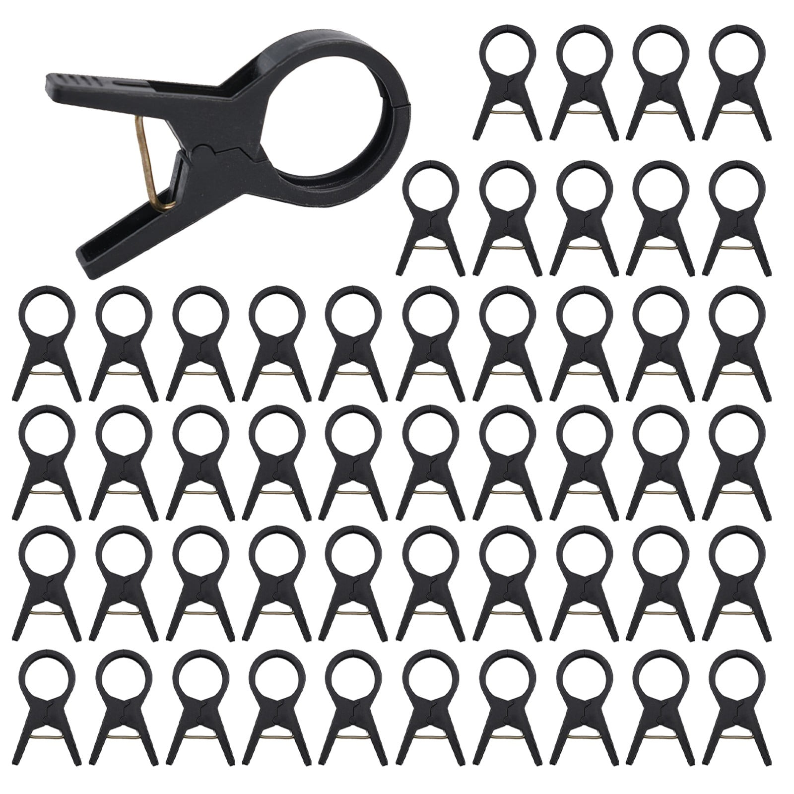 HONGDI 50pcs Reusable Outdoor Garden Climbing Plant Support Fixing Clip ...