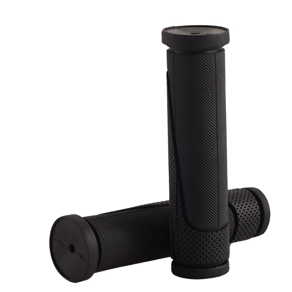 HONGDI Bike Soft Rubber Handle Grips Mountain Bike Handlebar Grips ...