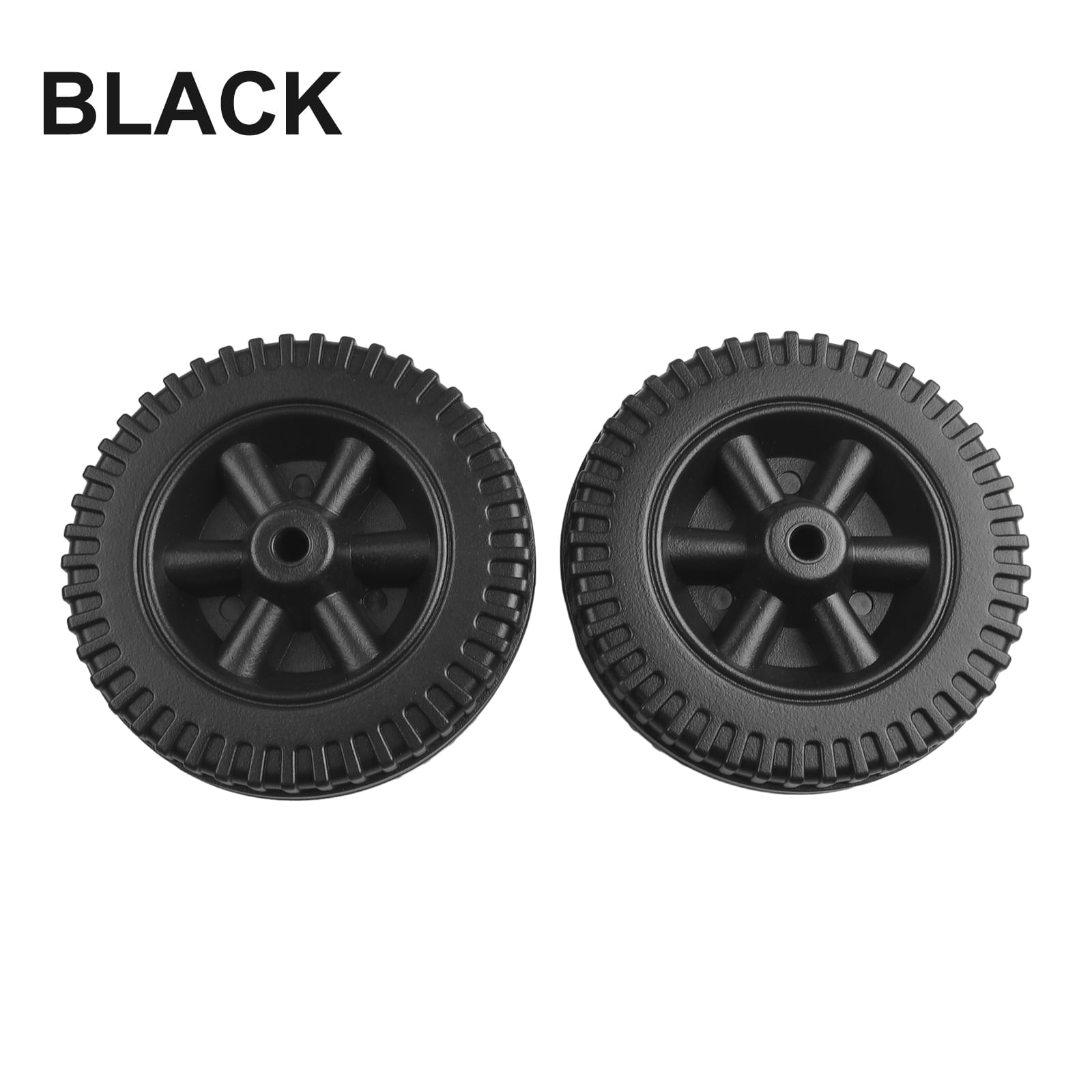 HONGDI Grill Wheels Replacement Parts Plastic Wheels 6 Inch BBQ ...