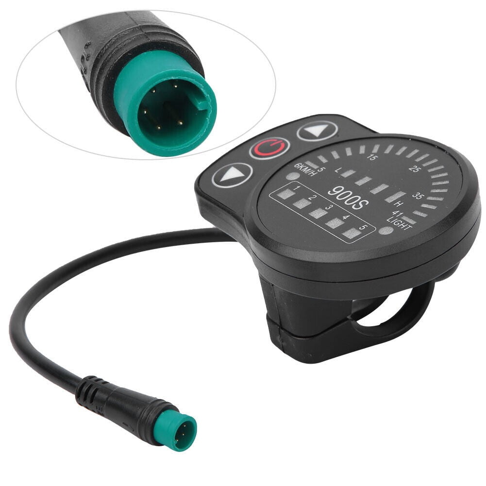 HONGDI KT-900S Electric LED Display Meter Device ebike scooter display ...
