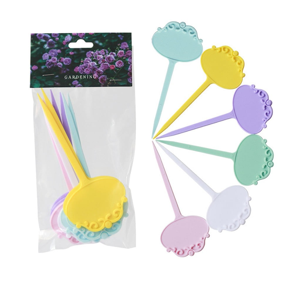 HONGDI Plant Labels Tags Plastic Waterproof Reuse Garden Decorating ...