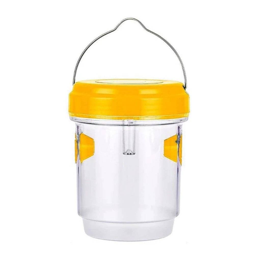 HONGDI Solar-Power Wasp Traps - Reusable Hanging Insect Catchers for ...