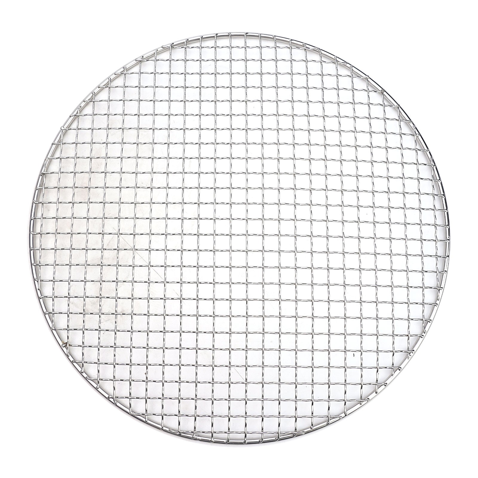 HONGDI Stainless Steel Round Grid Net Barbecue Net Baking Tray BBQ Grid ...