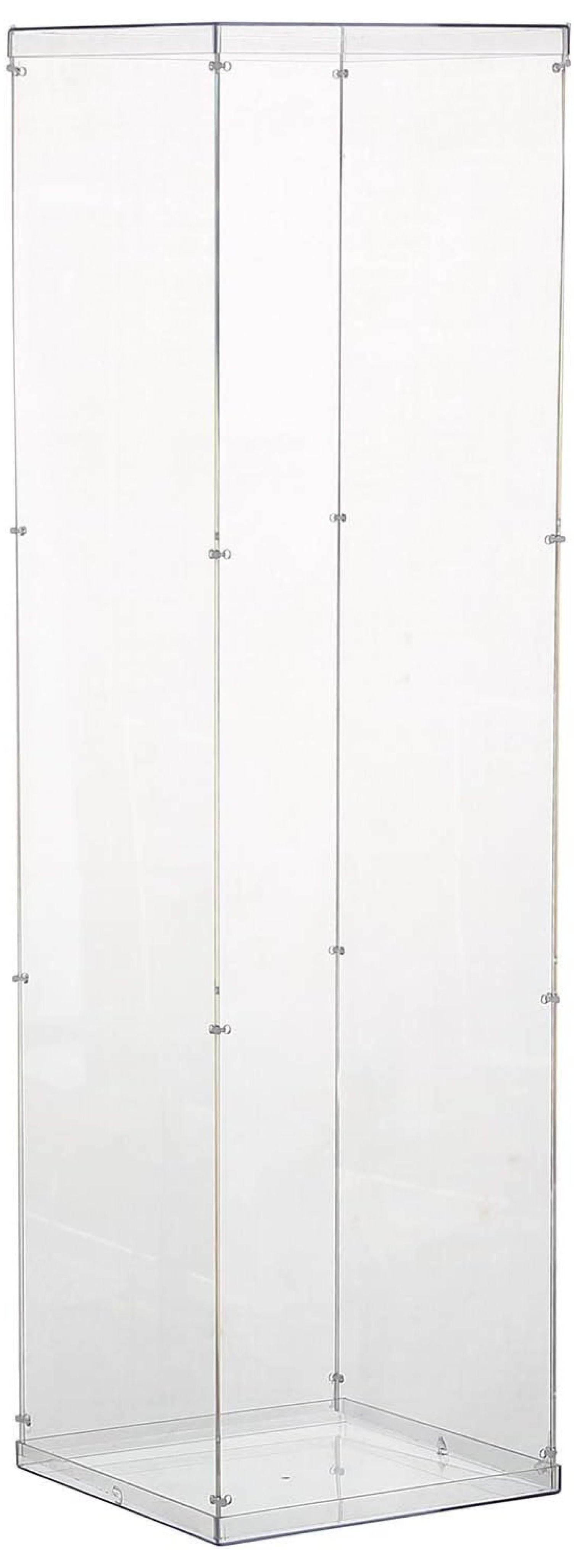 HONGDINGF 40-Inch Tall Mirror Display Box Holder Flower Riser Vase ...