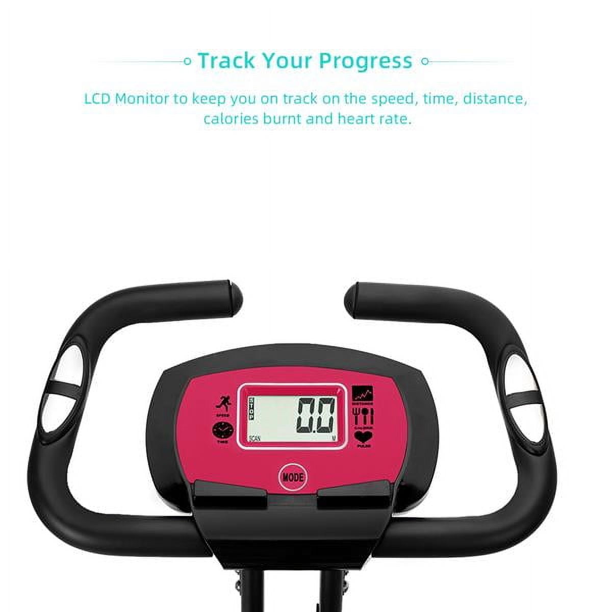 HONGFENGDZ 3-in-1 Cycling Bike Folding Magnetic Upright Indoor ...