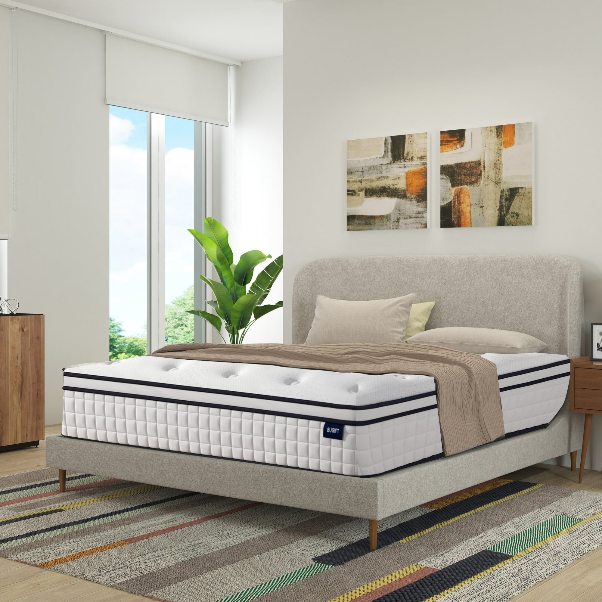 Imaginarium 10" Hybrid of Memory Foam and Coils Mattress with ...