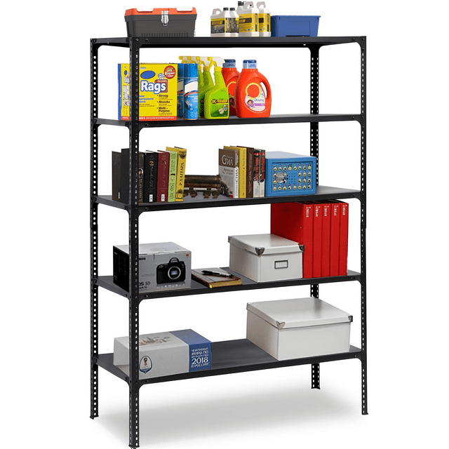 HONGGE 5-Tier Storage Rack Shelf 48"W x 19"D x 70"H Freestanding ...