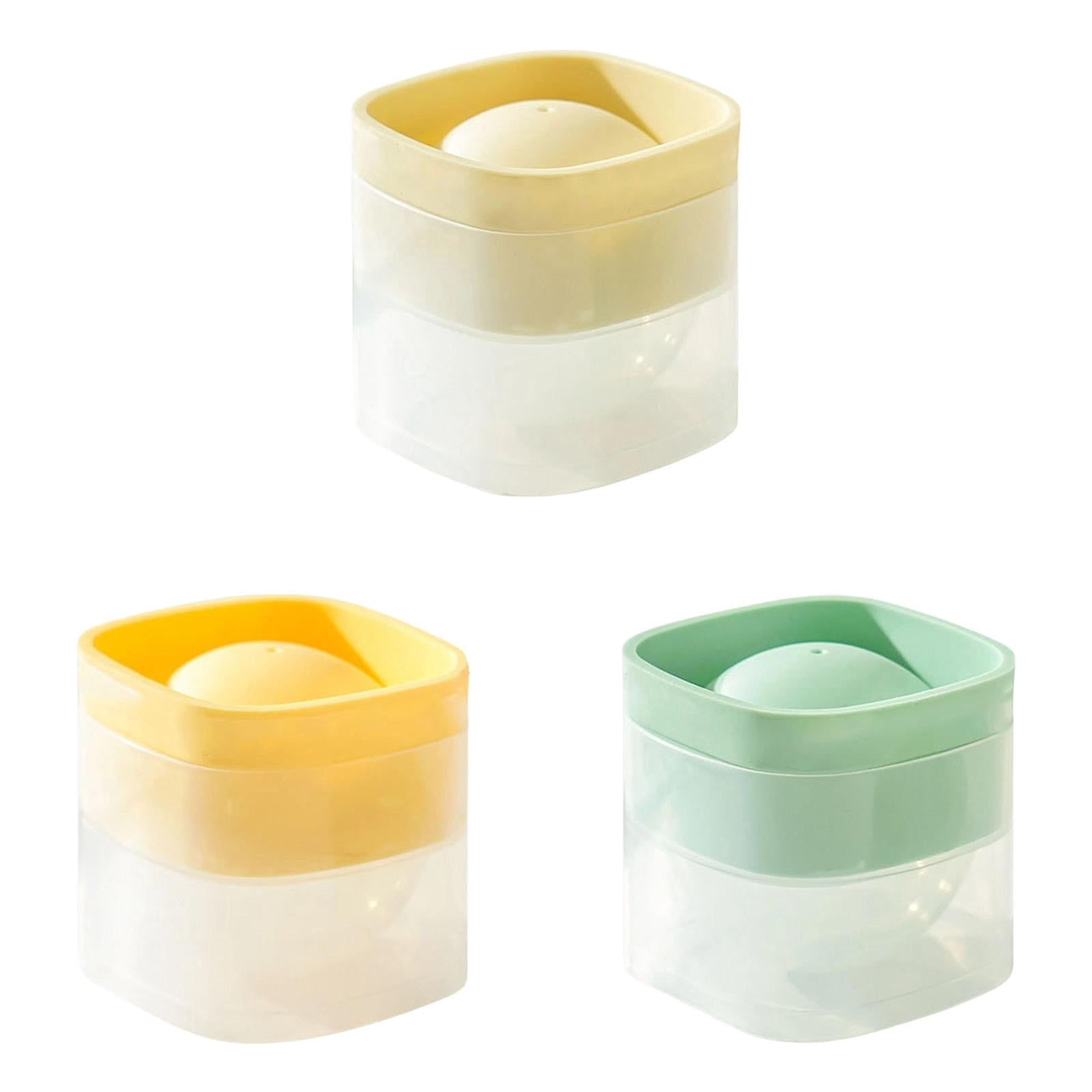 HONGLIN Ice Ball Maker, Large Silicone Ice Cube Tray for Freezer, 2.67 ...