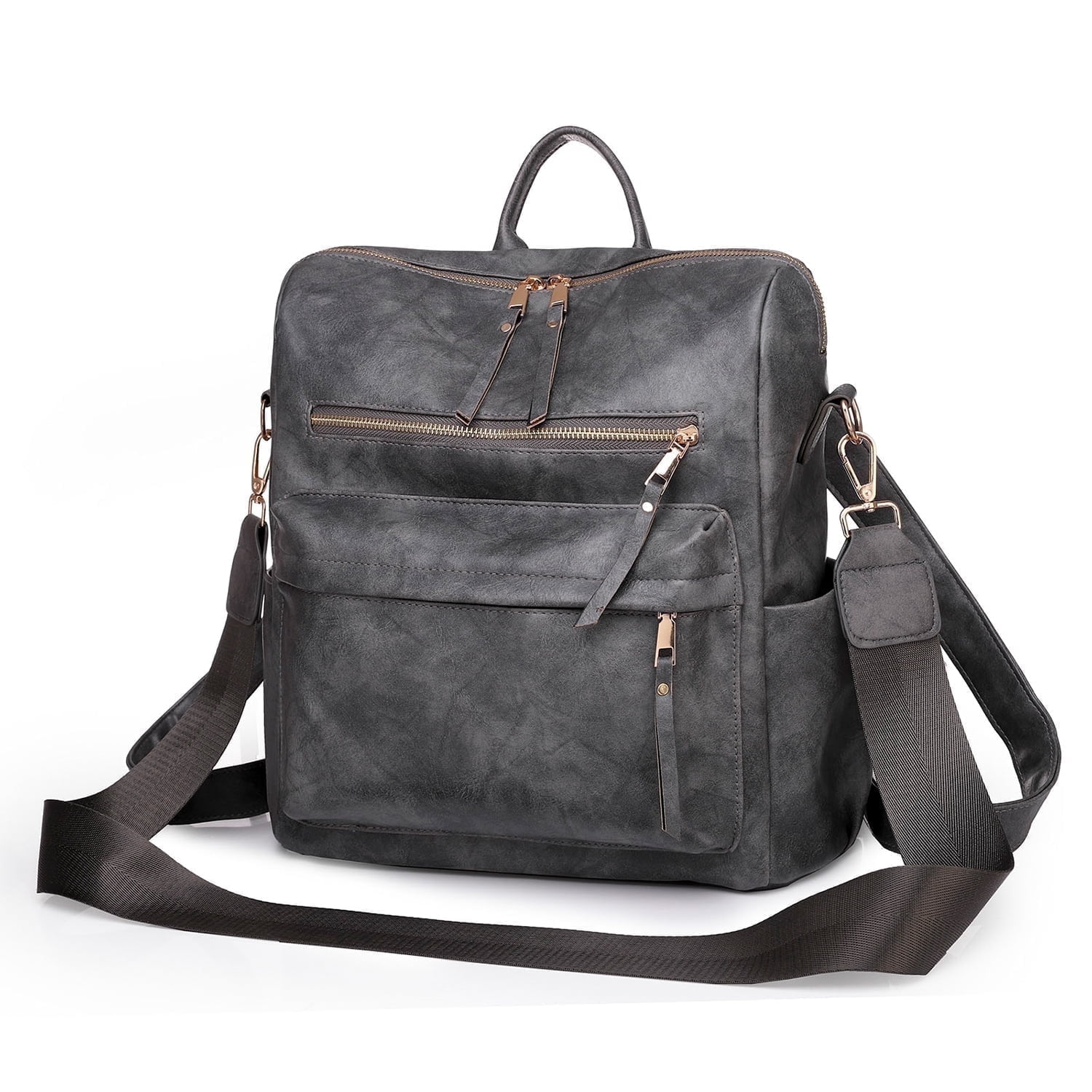 HONGLONG Vintage Fashion Backpack Purse for Women, Convertible Travel ...