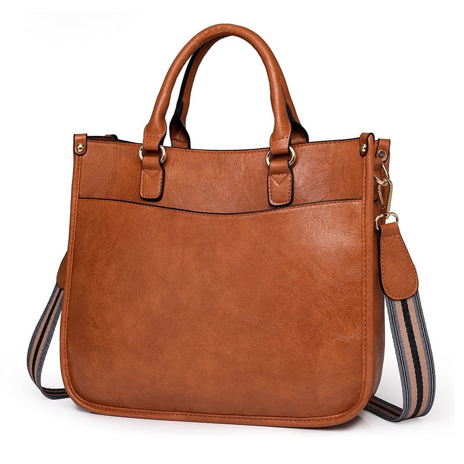 "HONGLONG PU Leather Crossbody Bags, Women Hobo Purses with Strap ...