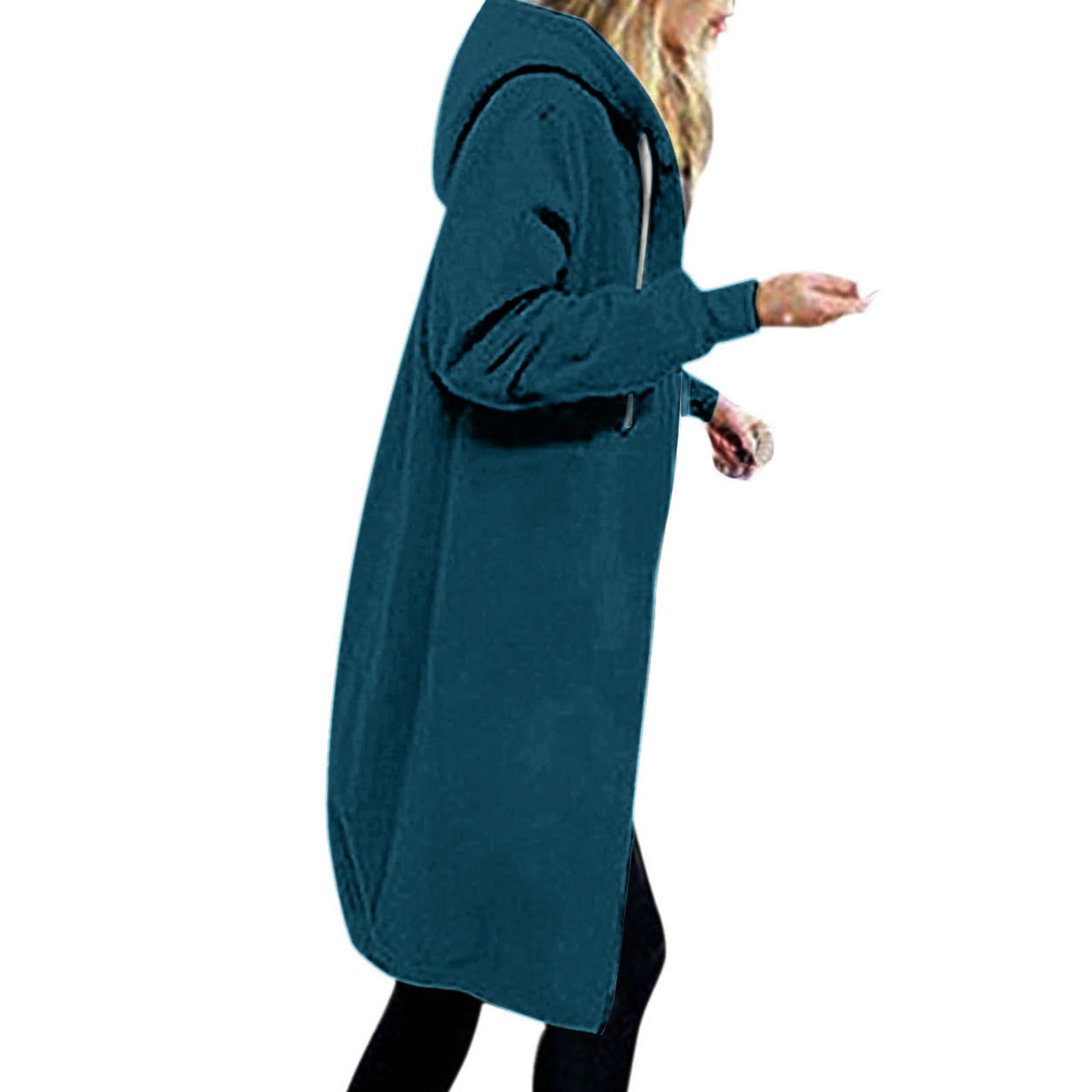 HONHUZH Winter Clearance Coats for Women Plus Size Long Jacket Popular ...