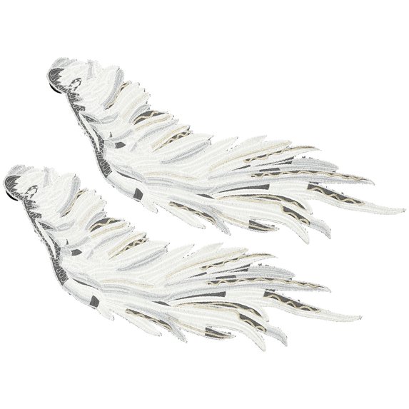 HONITANO 1 Pair Favorite Embroidered Wing Patches for Fashion Design 20 ...