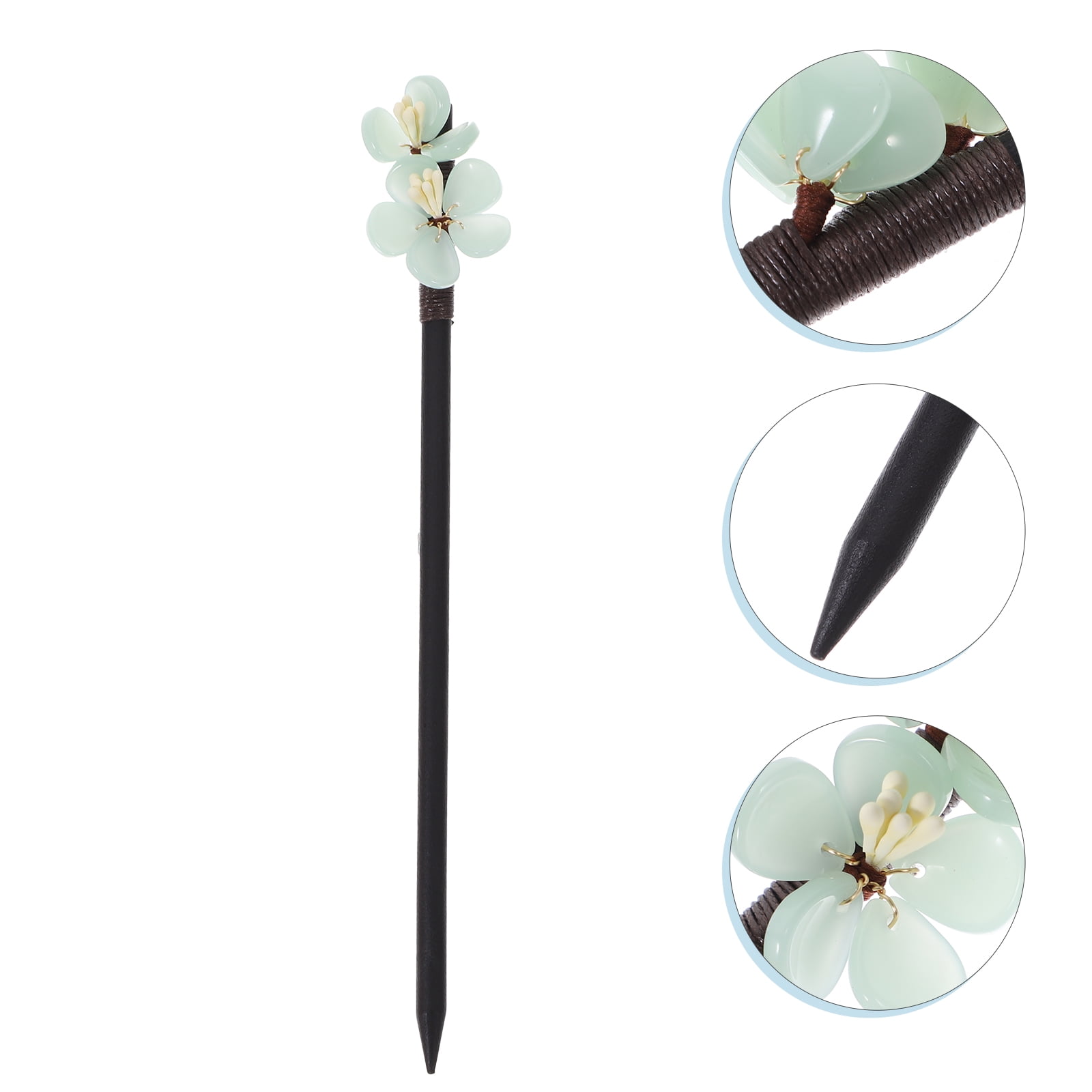 HONITANO 1 Pc Synthetic Material Hair Chopsticks for Fixing Chignon and ...