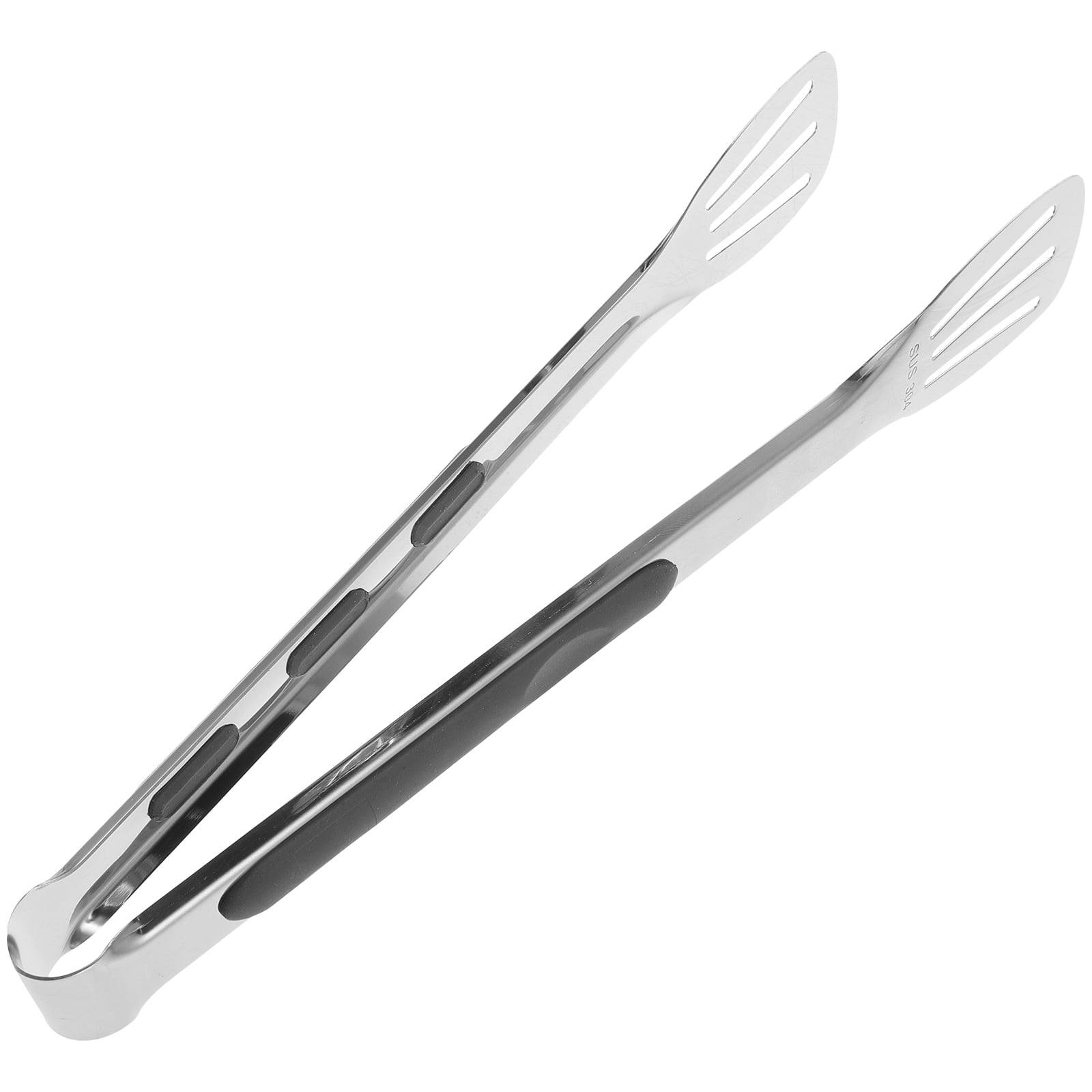 HONITANO 1 Set Barbecue Tongs Black 12 Inches for Grilling Accessories ...