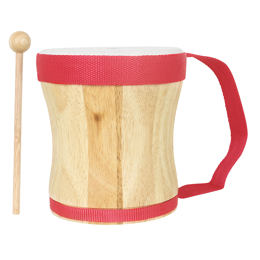 HONITANO 1 Set Handheld Drum for Kids Musical Instrument in Red Color ...