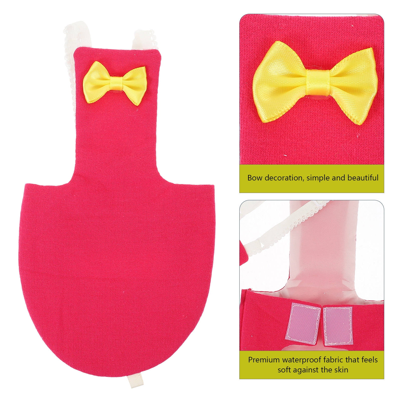 HONITANO 1 Set Reusable Parrot Diaper Small Size for Birds Outdoor ...