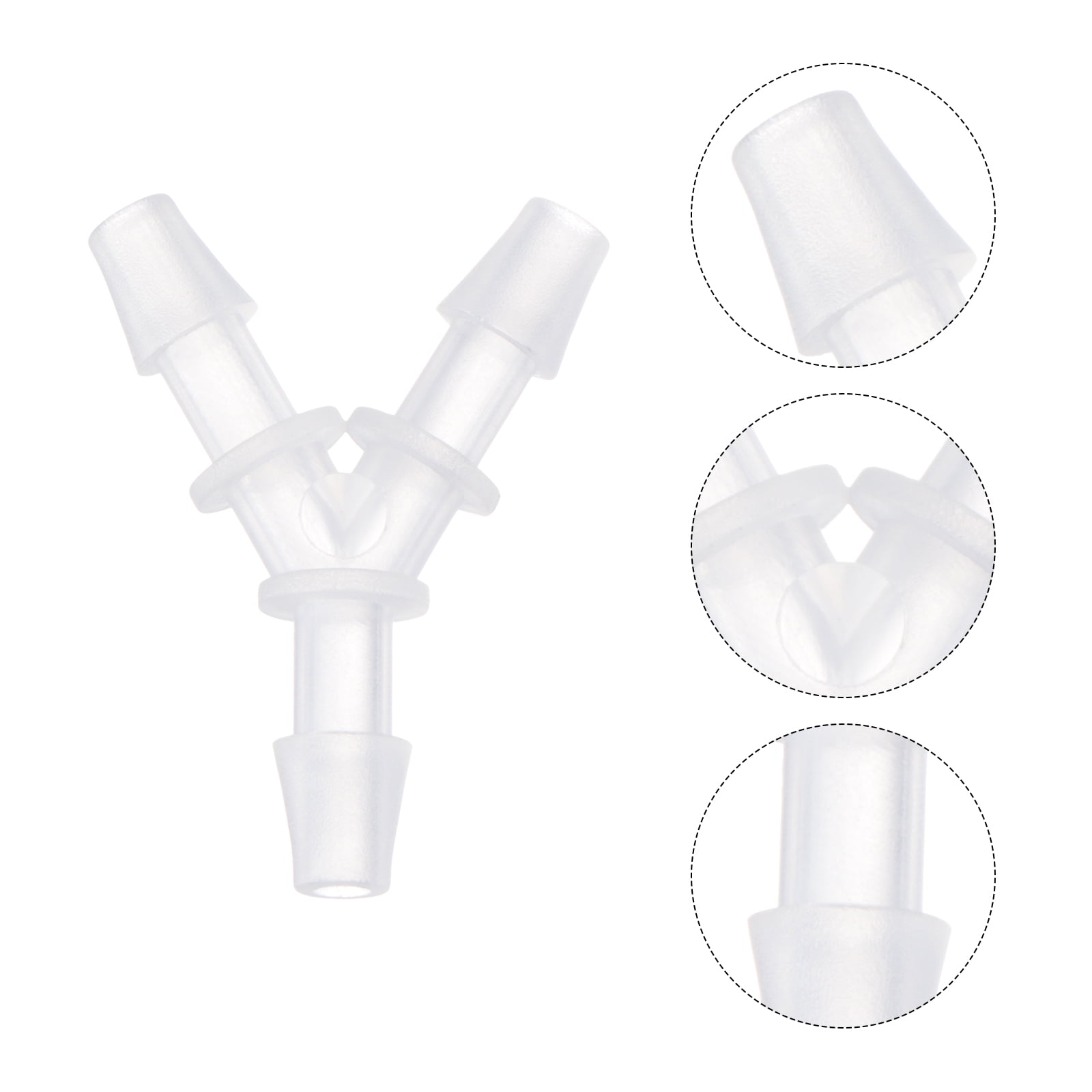 HONITANO 10Pcs Plastic Three-way Connector Y Shape for Pipeline ...