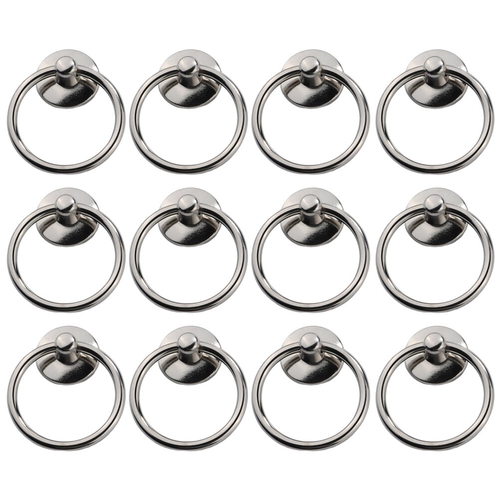HONITANO 12Pack Zinc Alloy Retro Design Circular Cabinet Knobs for ...