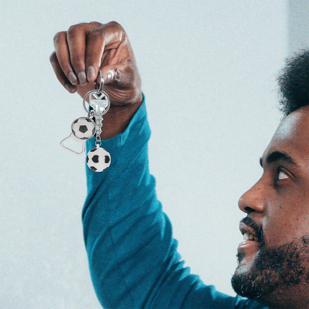 HONITANO 12Pcs Cute Opener Key Chain Round And PVC For Bottle Cap ...