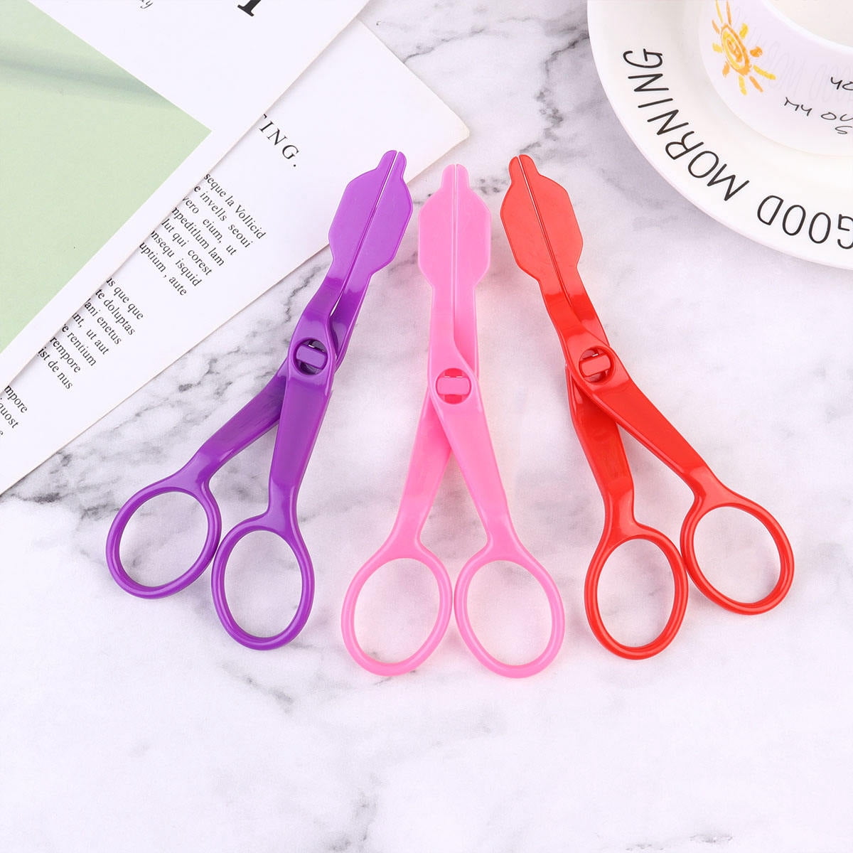 HONITANO 12Pcs Fondant Decorating Tools Flower Lifter Scissors For ...