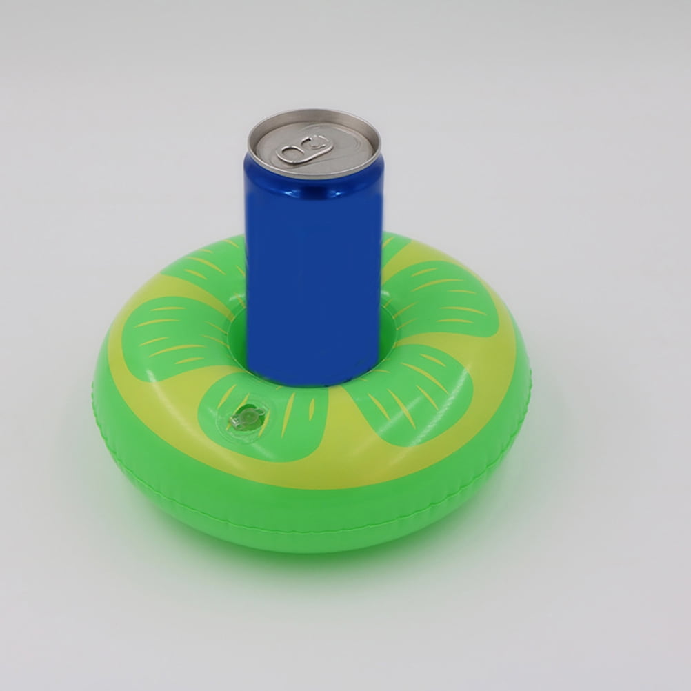 HONITANO 12Pcs Lemon Shaped Floating Coasters Cup Pads Mats for ...