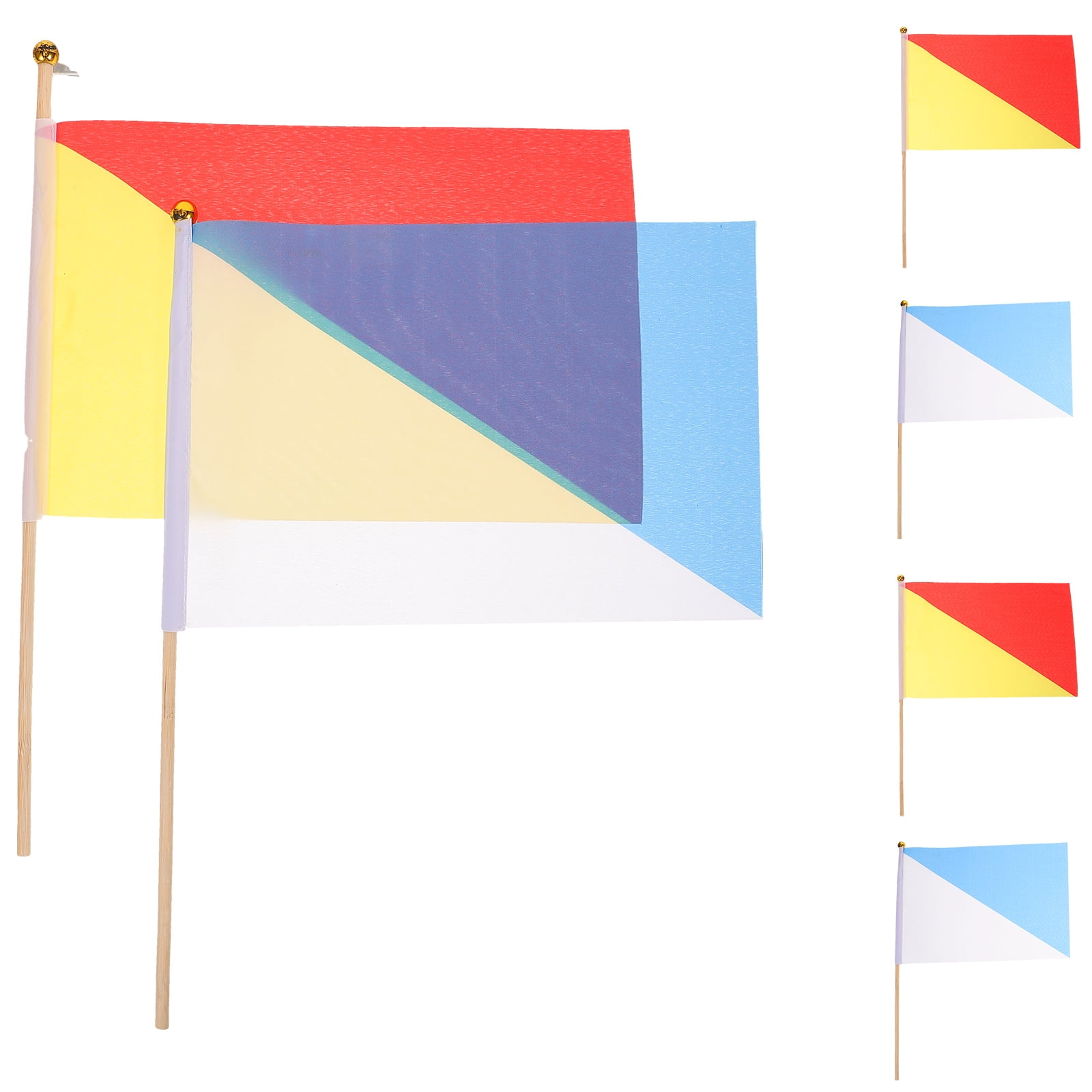 HONITANO 15Pack Performance Signal Flags for Sports Events 40x29.5cm ...