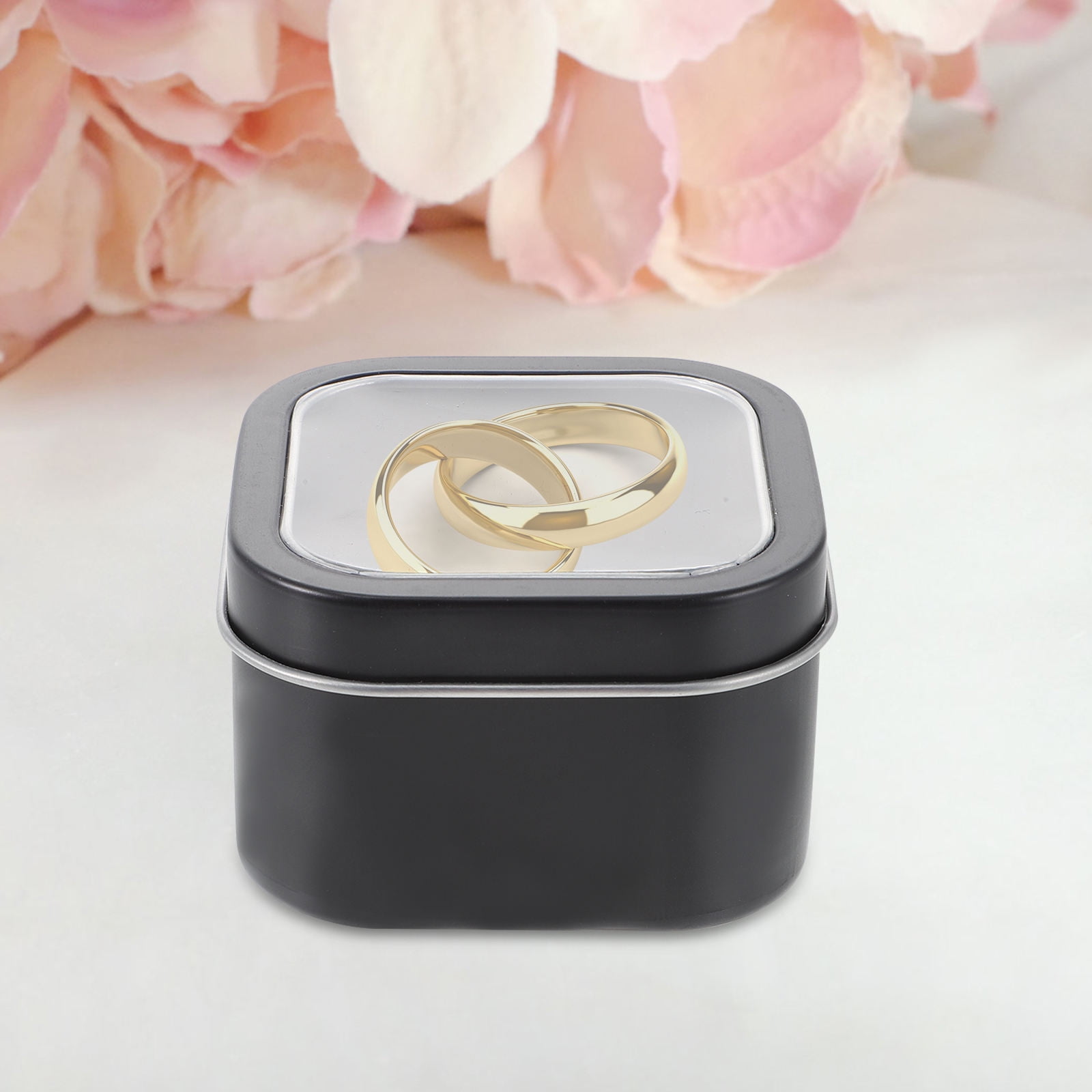 HONITANO 15Pcs Square Tin Boxes for Balms Storage and Candle Making ...