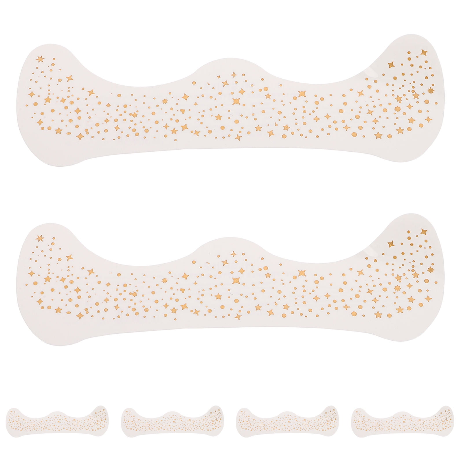 HONITANO 16Pcs Sparkle Freckles for Women Glitter Face Tattoo Stickers ...