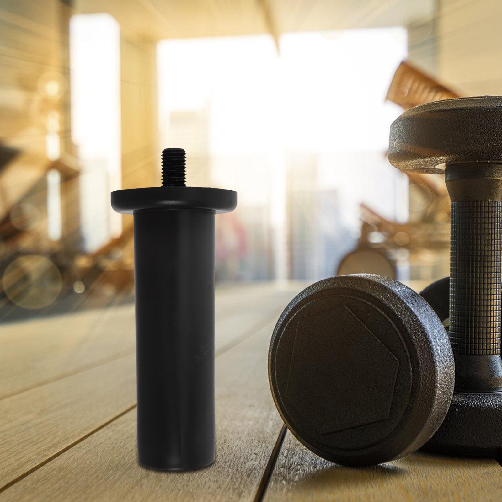 HONITANO 1Pack Black Barbell Adapter Sleeve with Enhanced Stability for ...