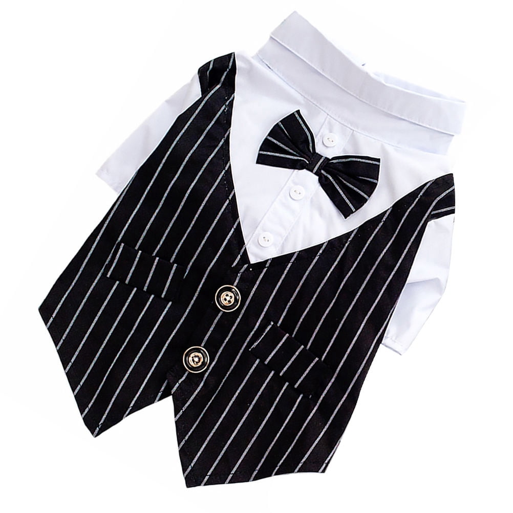 HONITANO 1Pack Black Pet Wedding Suit for Dogs Tuxedo Outfit - Walmart.com