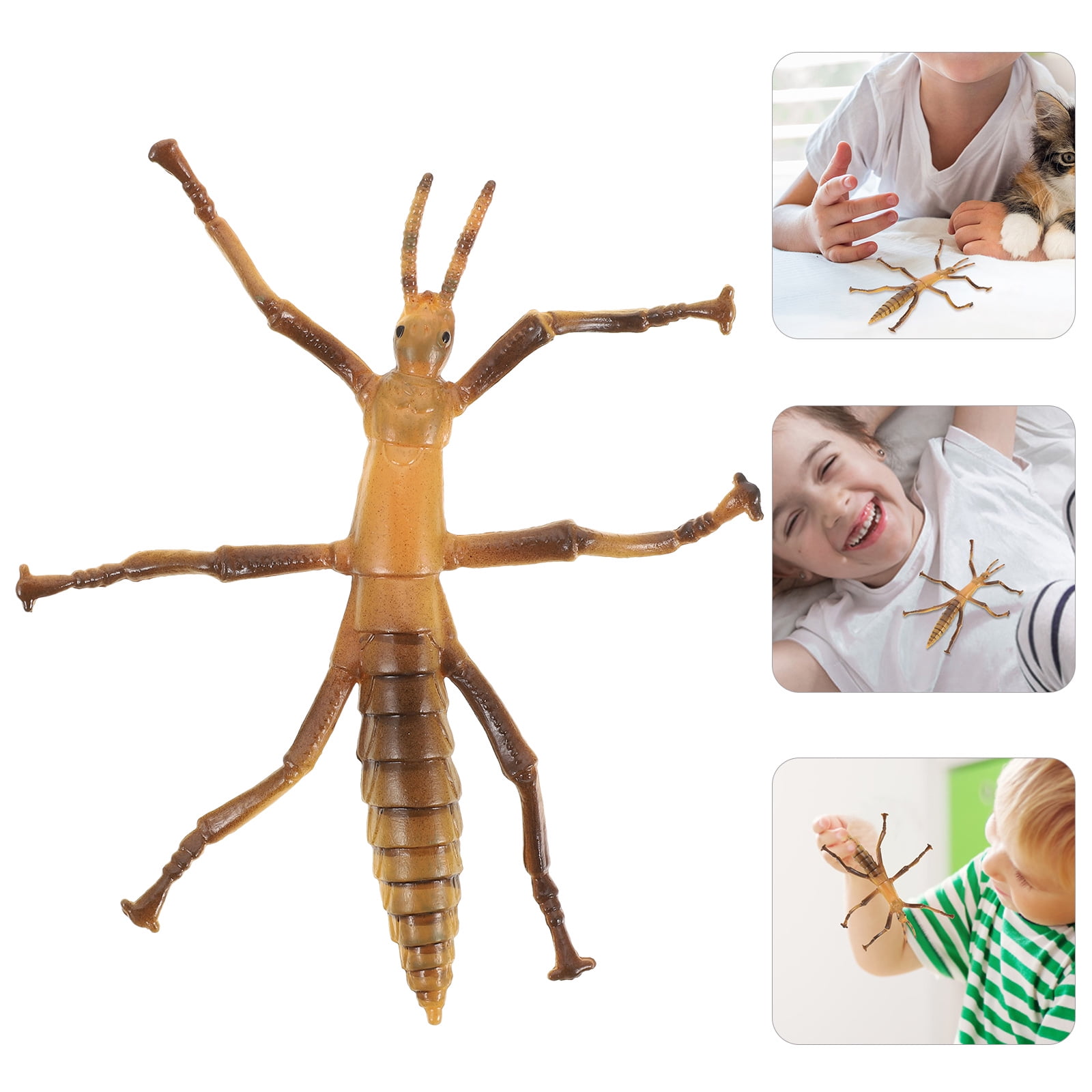 HONITANO 1Pack Children Toy Stick Insect Toy 10.5X9X1CM Plastic ...