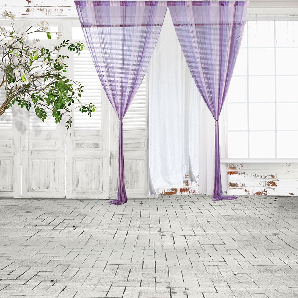 HONITANO 1Pack Door String Curtain Simple Rectangular Design for Cafe ...