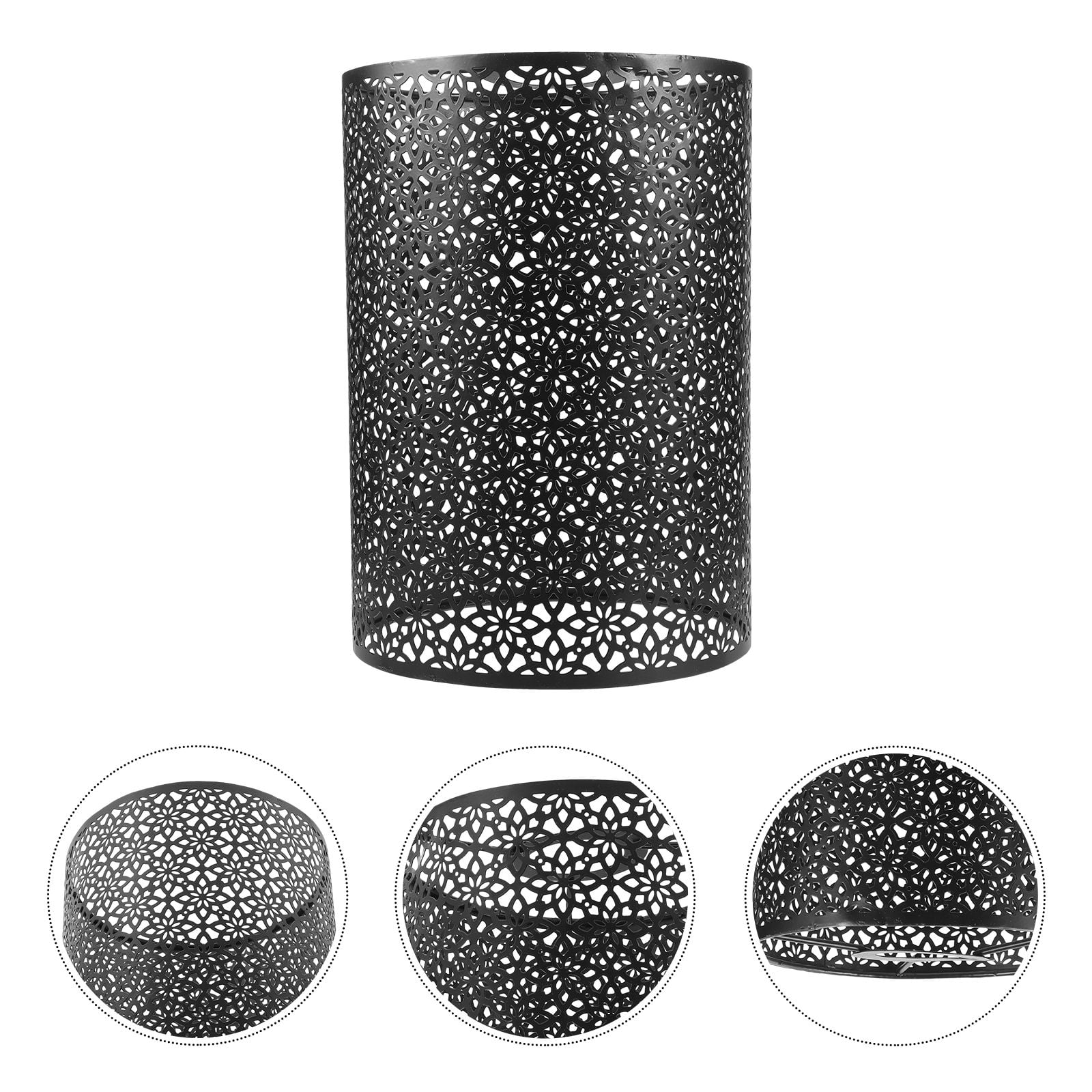 HONITANO 1Pack Long Narrow Wrought Iron Outdoor Lamp Shade For Floor ...