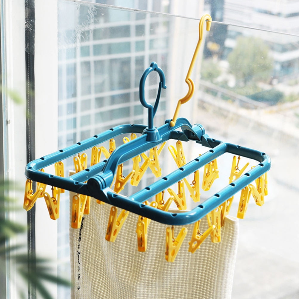 HONITANO 1Pack Shawl Clip Made of Blue Plastic for Clothes Drying and ...