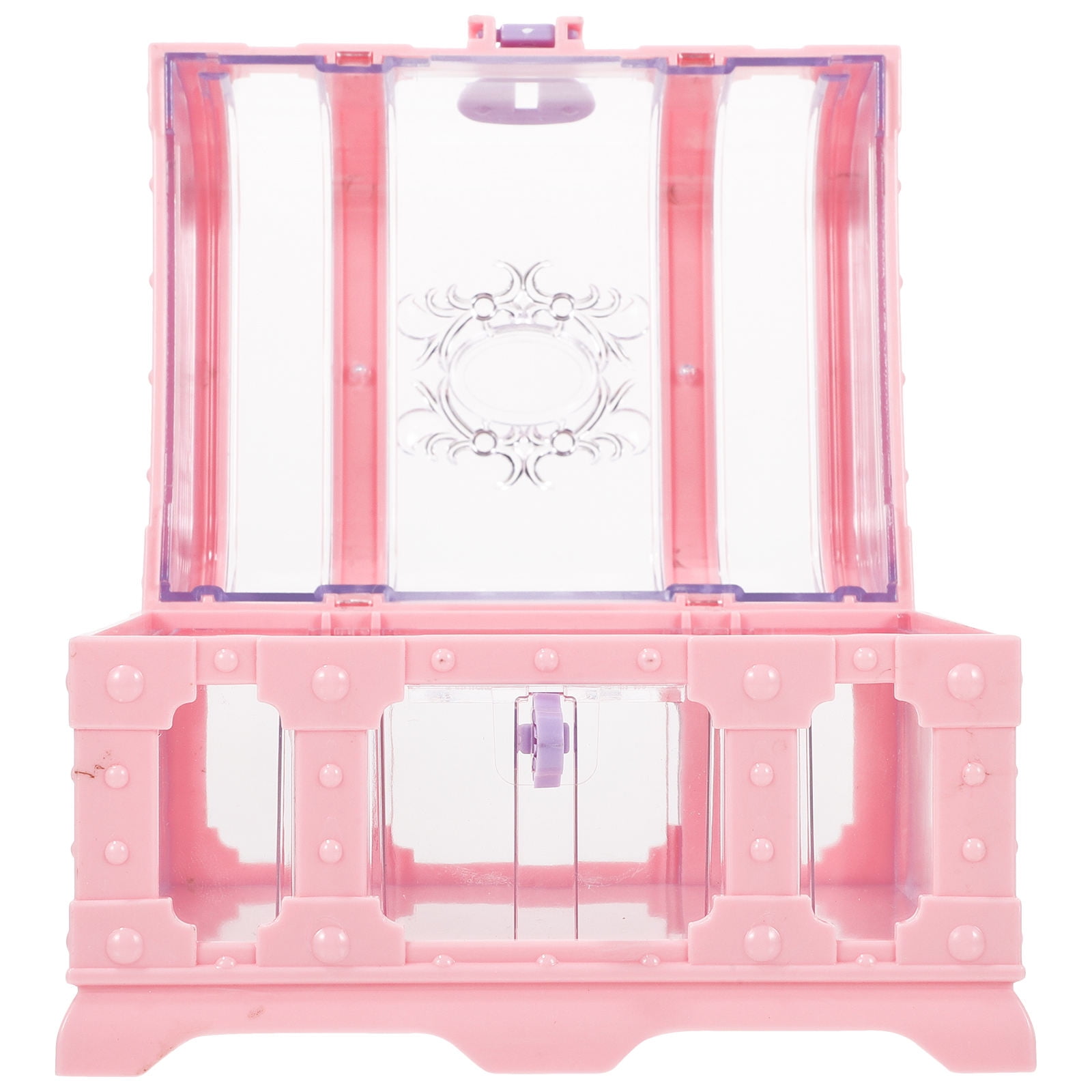 HONITANO Treasure Chest Plastic 1Pcs 5.31x4.32x4.13in - Walmart.com