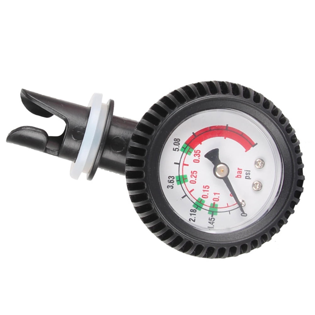 HONITANO 1Pcs Black Plastic Pressure Gauge for Inflatable Boat Air ...