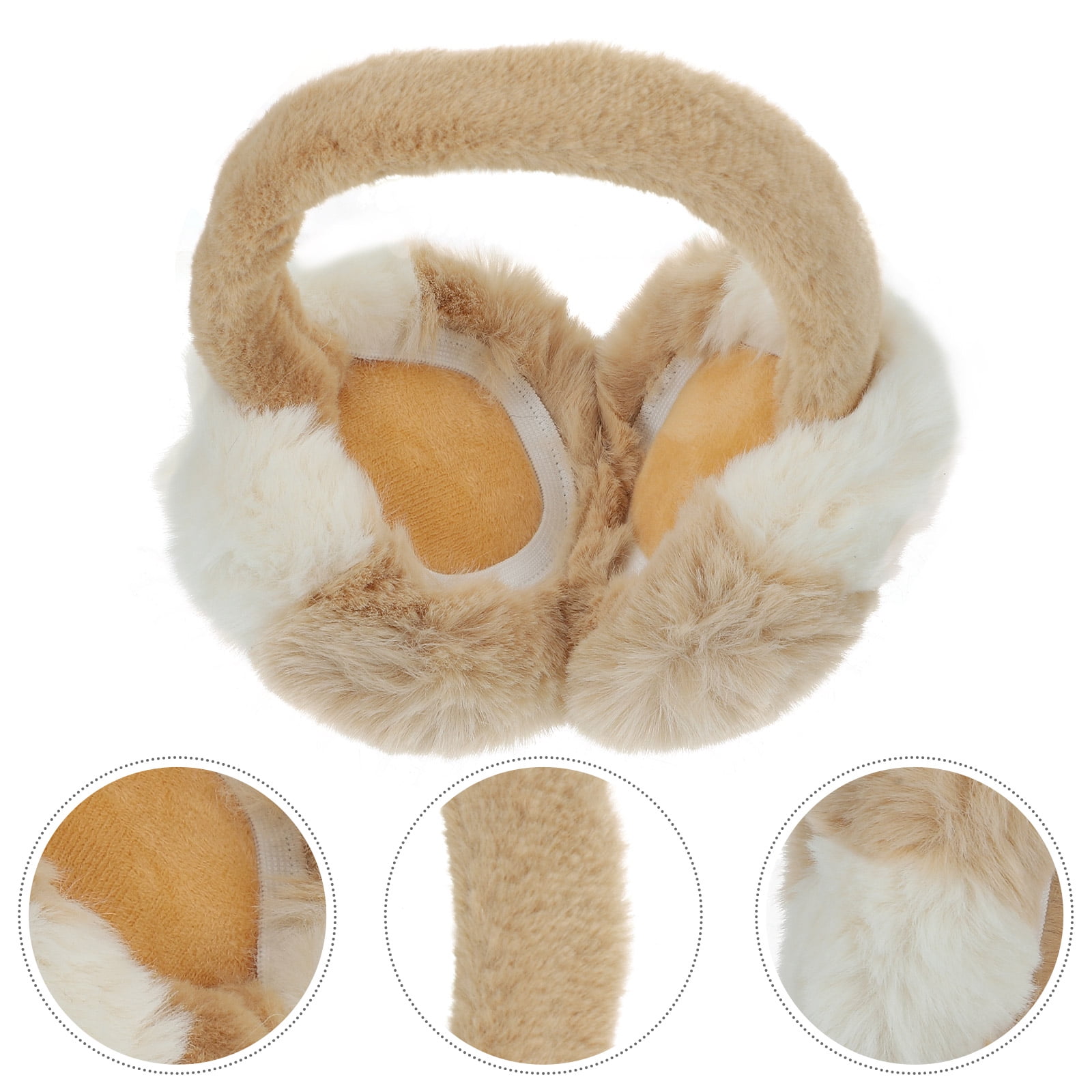 HONITANO 1Pcs Earmuffs Winter Warm Outdoor Circular Ear Covers for Cold ...