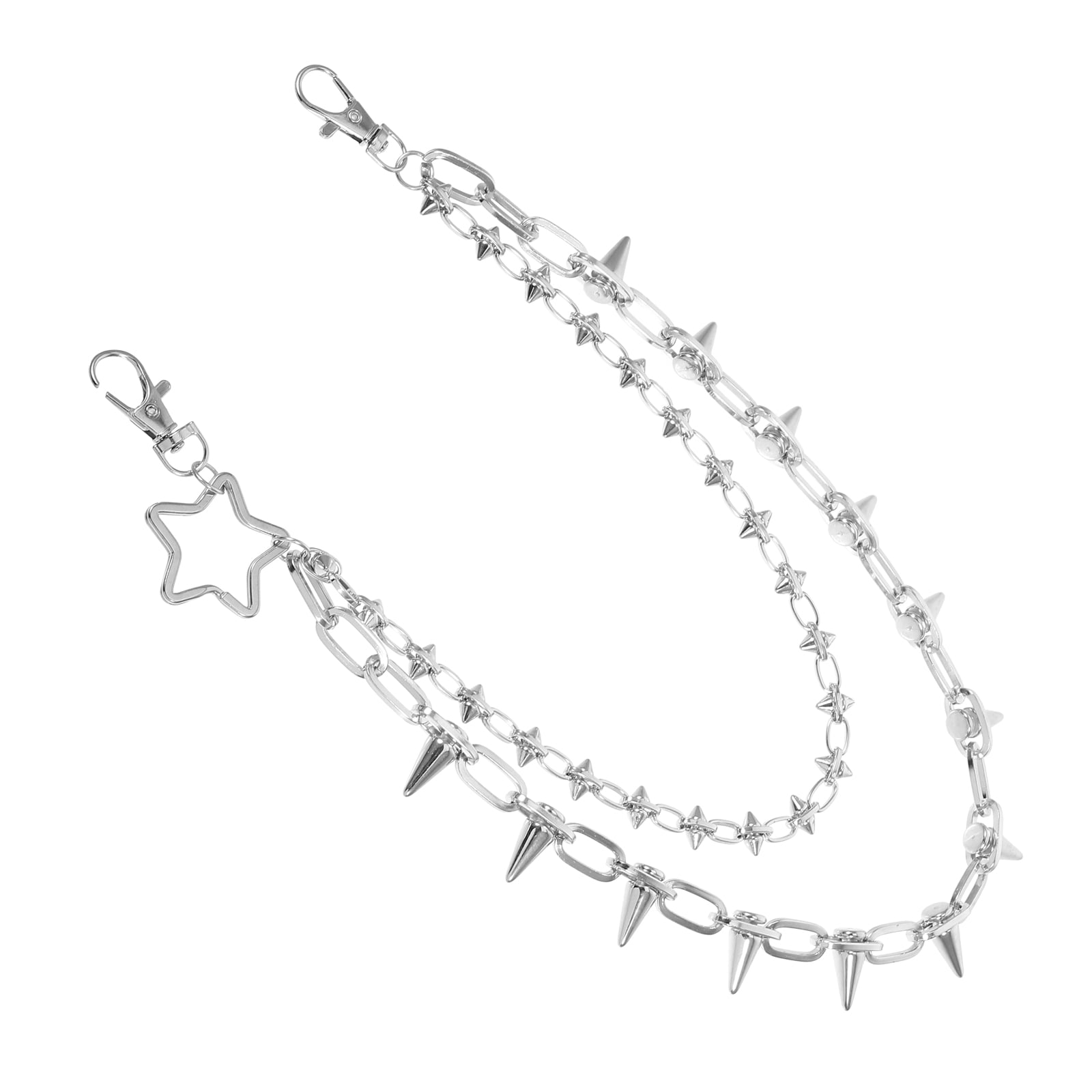 HONITANO 1Pcs Silver Metal Waist Chain for Men and Women Gothic Style ...