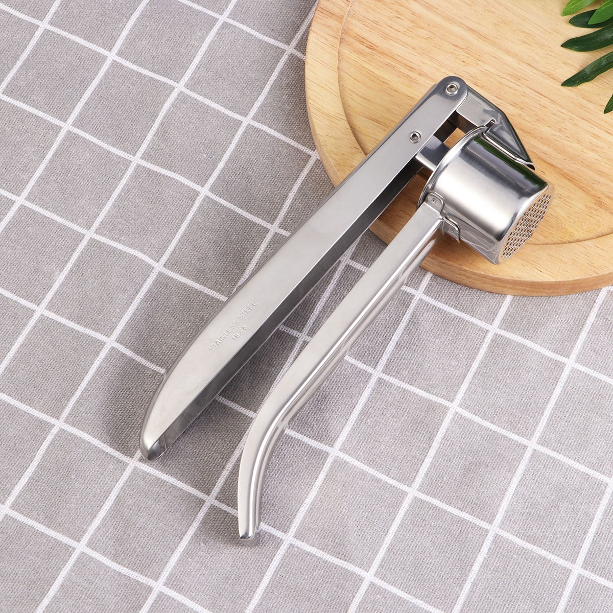 HONITANO 1Set Garlic Press With 304 Stainless Steel For Food Prep ...