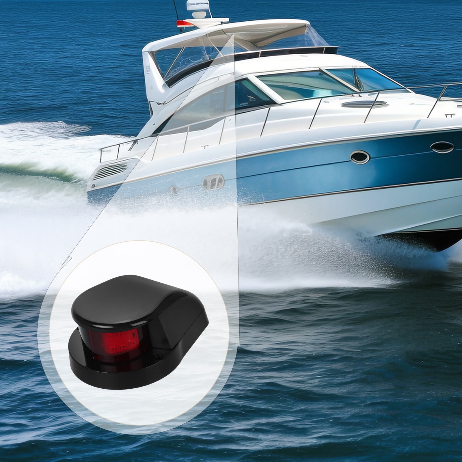 HONITANO 1Set Marine Boat Lights Black Led Technology For Small Boat ...