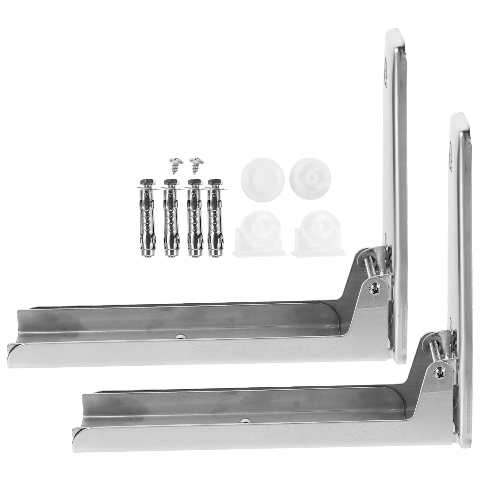 HONITANO 1Set Microwave Bracket Wall Mount Rectangular Shape Folding ...