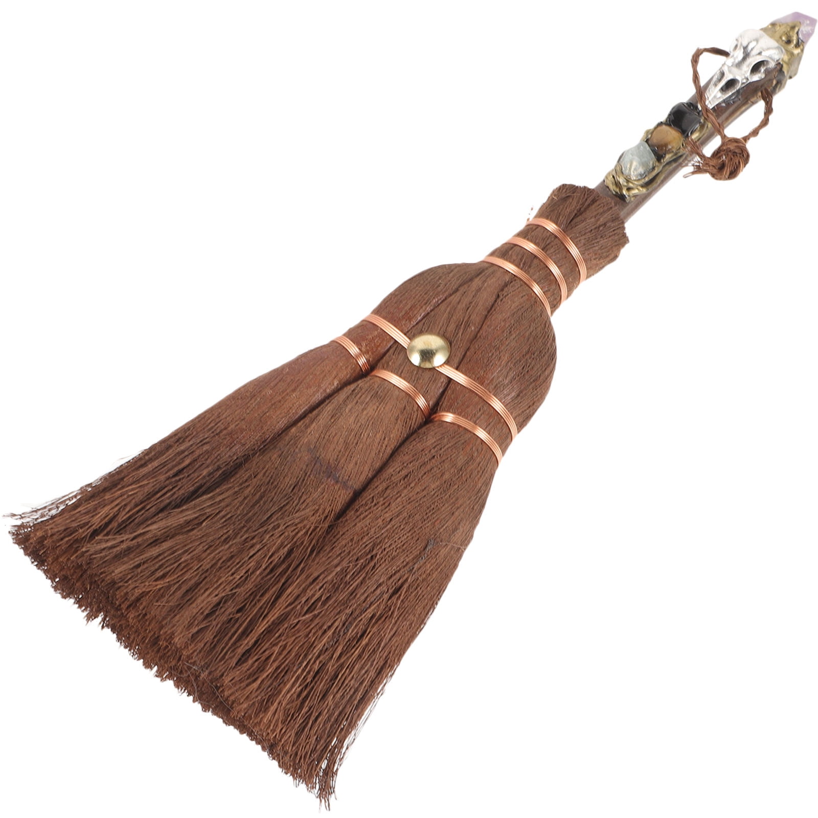 HONITANO 1Set Pendant Crystal Wiccan Altar Broom with Broom Shape for ...